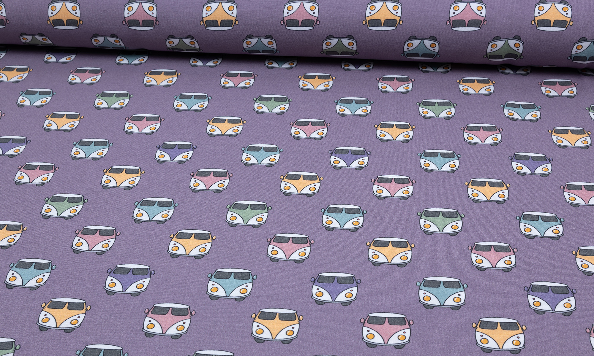 French Terry - Retro Bullys Mauve - KUNT & BUNT