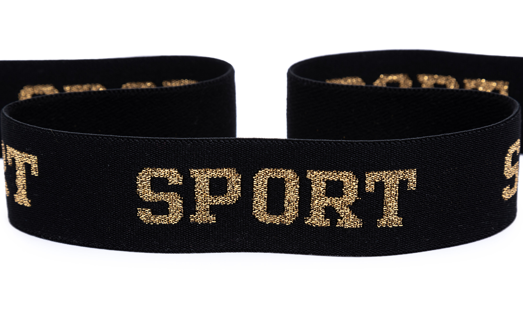 Gummiband 32 mm - Sport Gold - KUNT & BUNT