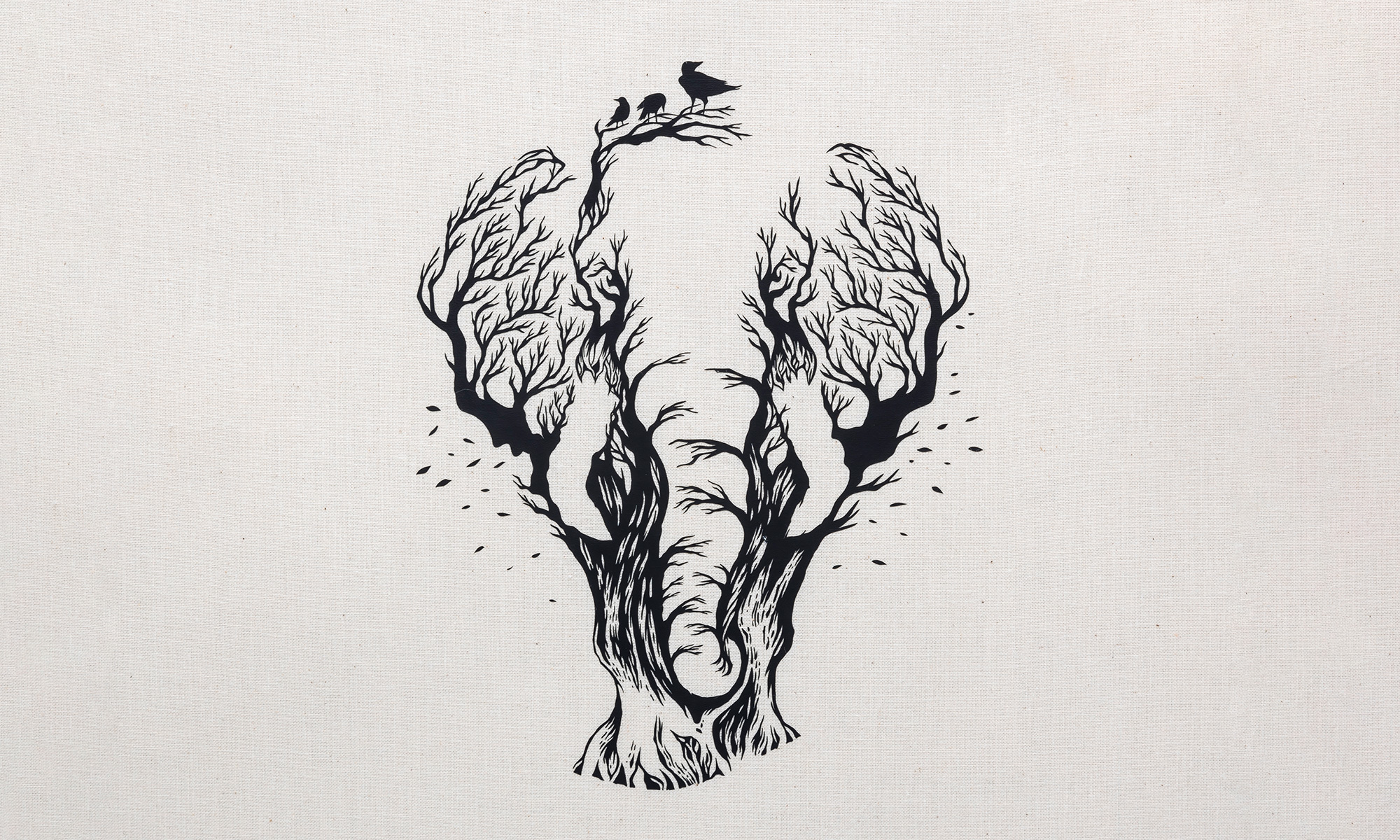 Bügelbild - Standing Elephant - KUNT & BUNT